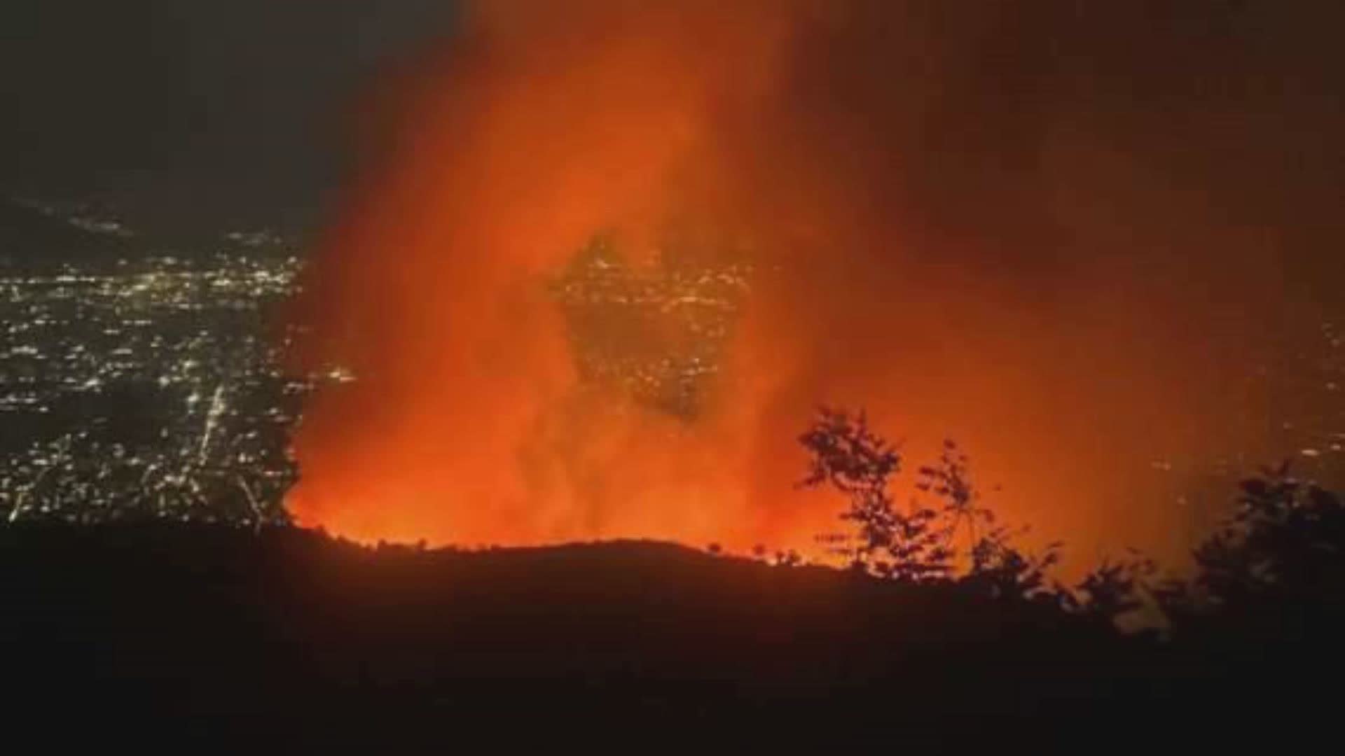 Vab Toscana e Vab Italia impegnate nello spegnimento dell'incendio sul ...